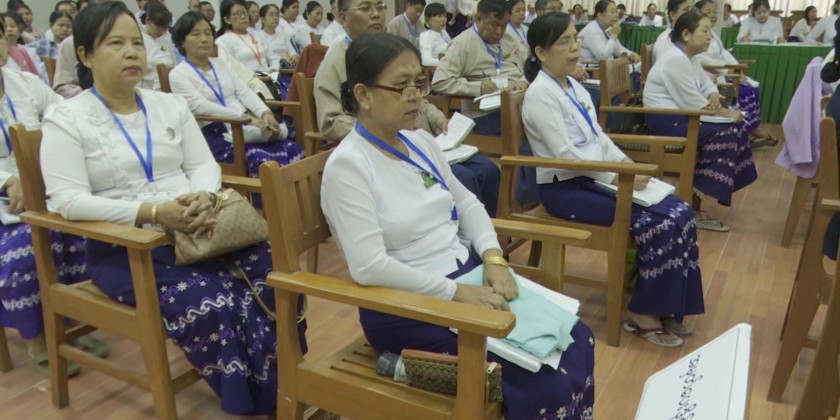 Paper Reading Session: MOALI UM delivered the opening address | Myanmar ...
