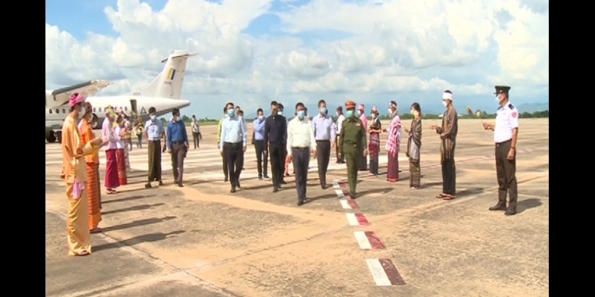 Peace Process: NDAA, SSPP, UWSP delegations arrive in Nay Pyi Taw ...