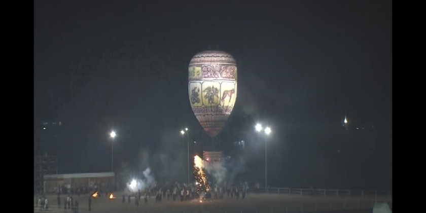 Tazaungdaing Lighting Festival: Grand commencement of festival at ...