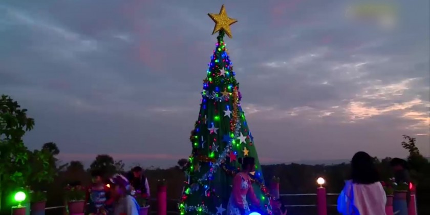 Christmas Lighting: Christmas illuminations in all churches | Myanmar ...