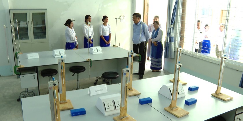 Inspection of TU (Yamethin): MoST UM inspected TU (Yamethin) | Myanmar ...