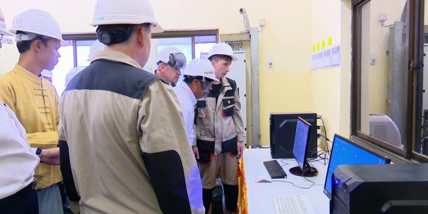 Test Run Ceremony: Test Run of newly installed Air Compressors ...