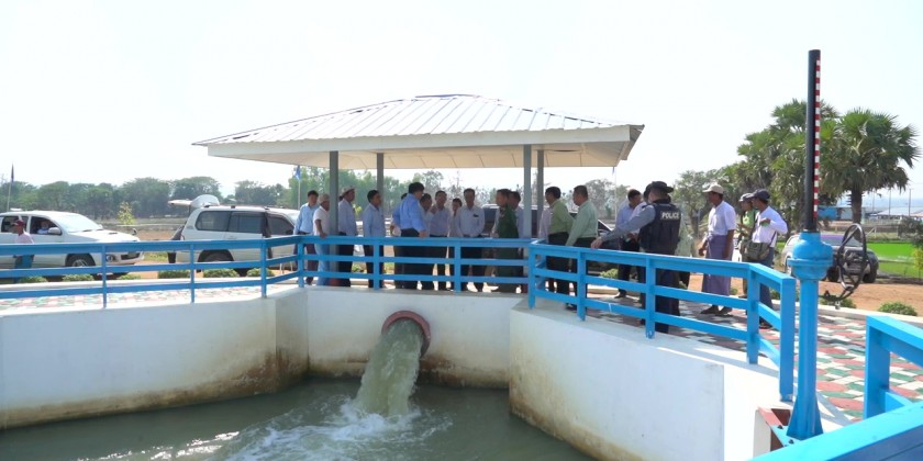 Solar Irrigation Project: Magway Region CM makes inspection in AungLan ...