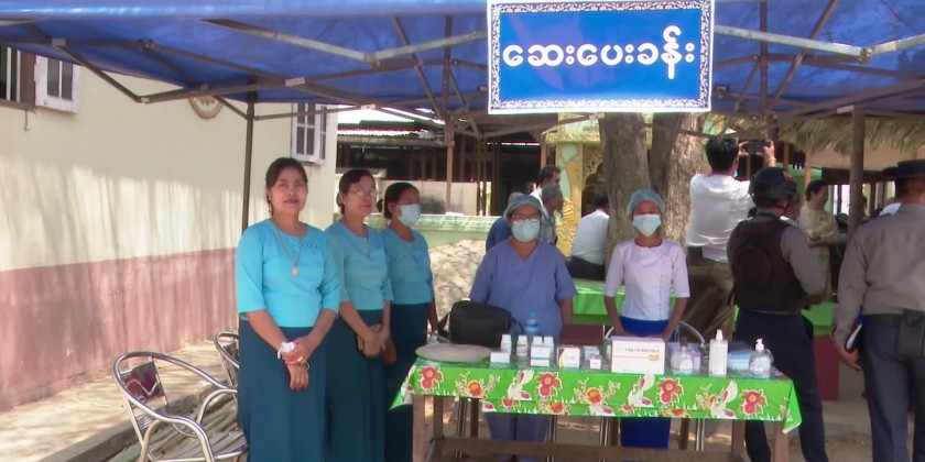 Social Welfare Works: Assistance for victims in Salin & heat shelters ...