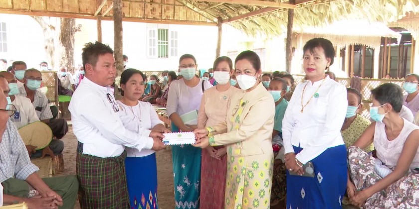 Social Welfare Works: Assistance for victims in Salin & heat shelters ...