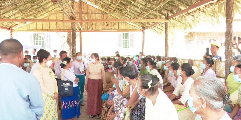 Social Welfare Works: Assistance for victims in Salin & heat shelters ...