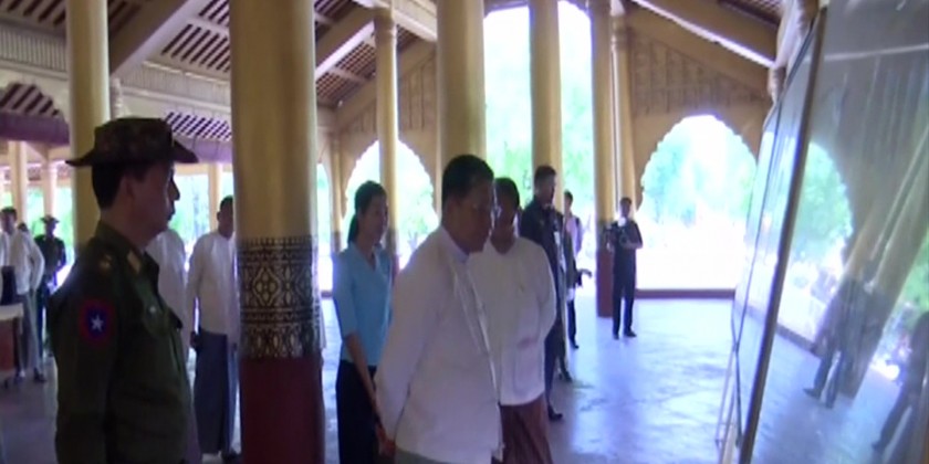 Mya Nan San Kyaw Palace: SAC Chairman inspected conservation works of ...