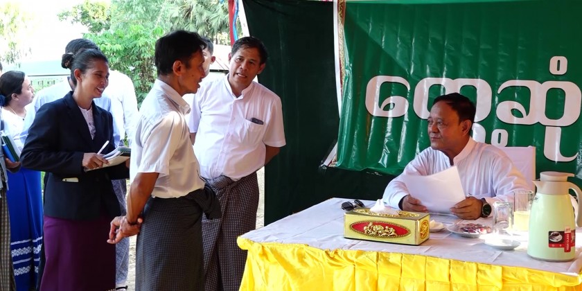 Inspection of rural development works: MCRD Union Minister inspected ...
