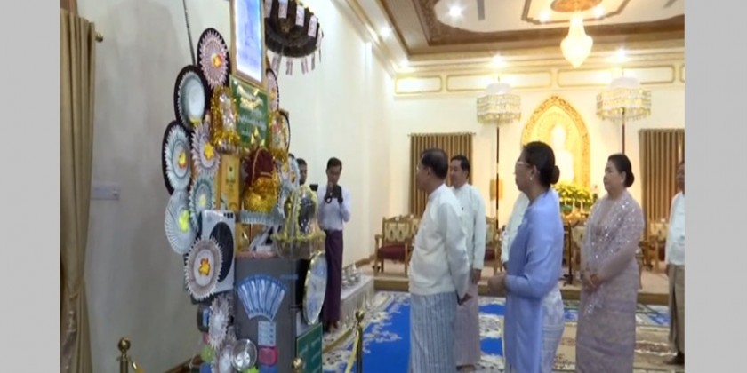 Kathina Robe Offering Ceremony: SAC Chairman attends the ceremony at ...