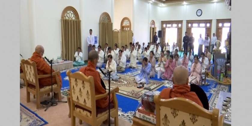 Kathina Robe Offering Ceremony: SAC Chairman attends the ceremony at ...