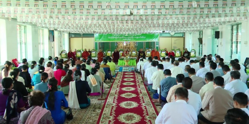 Kathina robe offering: Kachin State CM attended the ceremony | Myanmar ...