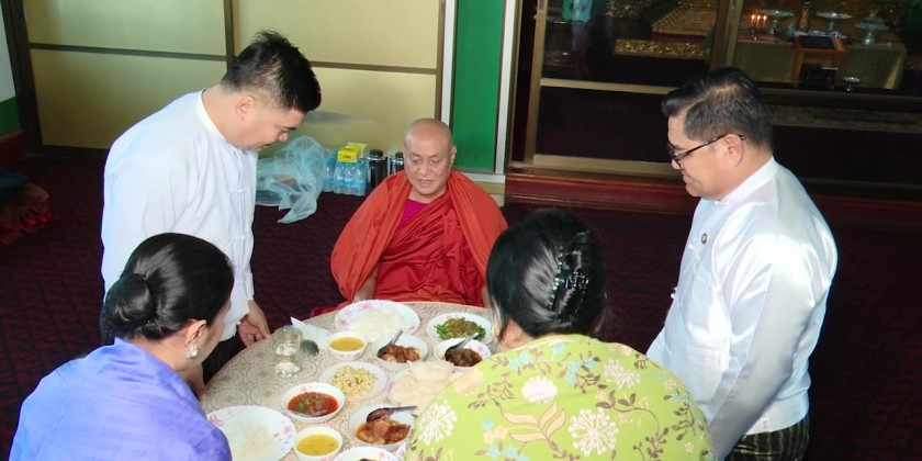 Kathina robe offering: Kachin State CM attended the ceremony | Myanmar ...