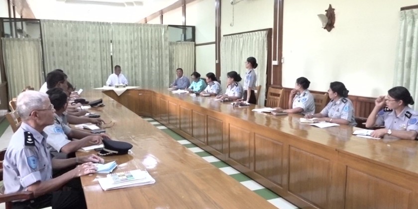Civil service academies: UCSB Chairman inspected civil service ...