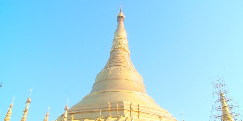 Religious Ceremony: Parittas recitation at Shwedagon Pagoda | Myanmar ...