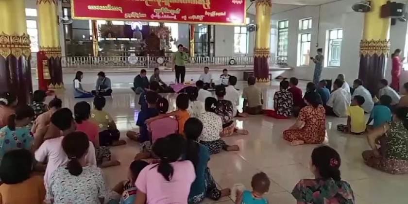 Peace and stability restored: Local authorities informed the displaced ...