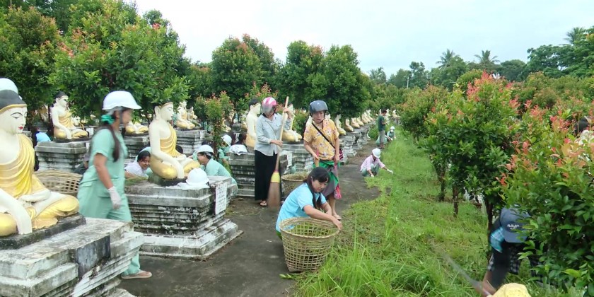 Restoring River Embankment: Development works aftermath of flood in ...