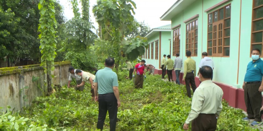 Collective cleaning service: Collective cleaning service carried out in ...