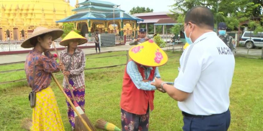 Collective cleaning service: Collective cleaning service carried out in ...