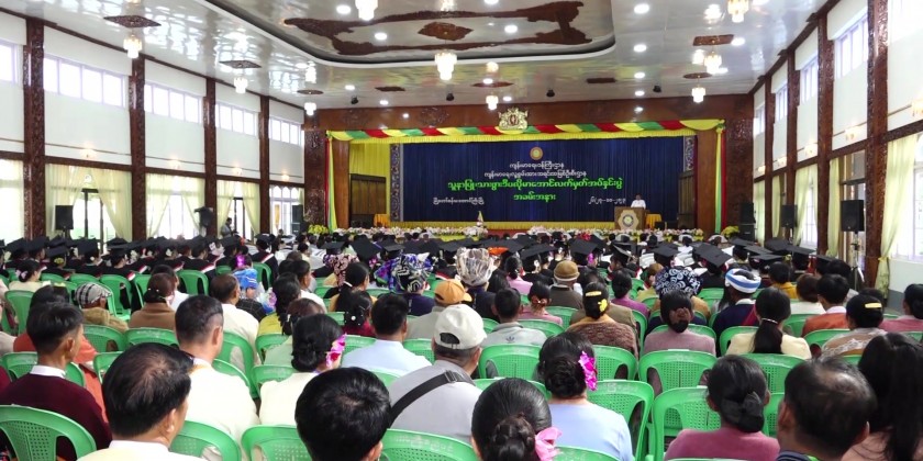 Diploma awarding ceremony: Shan State CM attended the ceremony ...