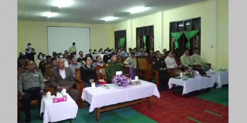 Providing assistances: Shan State CM met with the public service ...