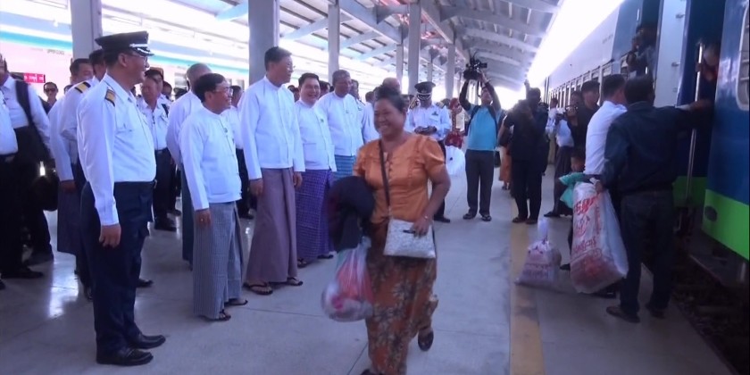 New Rail Service: Efforts for better transportation access | Myanmar ...