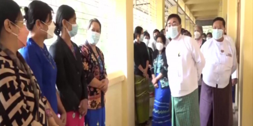 Academic and Administration: MOE Union Minister visited education ...