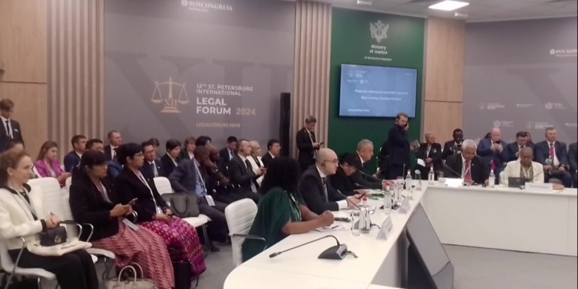 St. Petersburg International Legal Forum: MOL Union Minister ...
