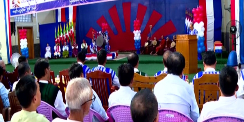 Kayin Traditional festival: SAC member attends white thread tying ...