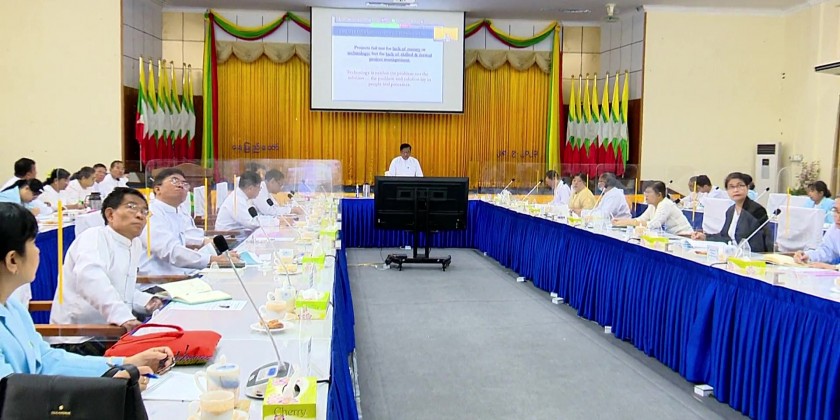 Project management training: MoI Union Minister gave an opening remark ...