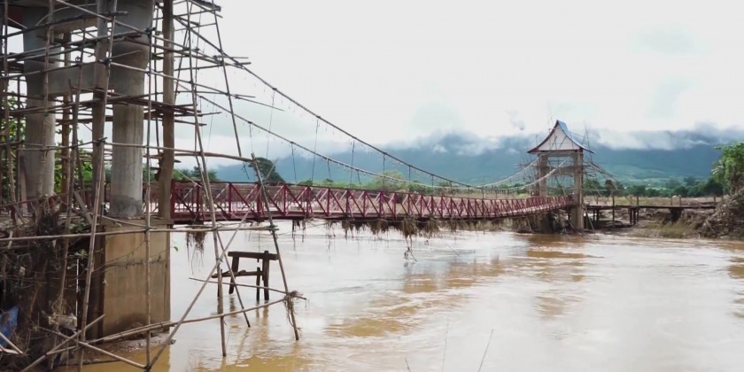 Roads and Bridges: Repaired works underway for damaged road section ...