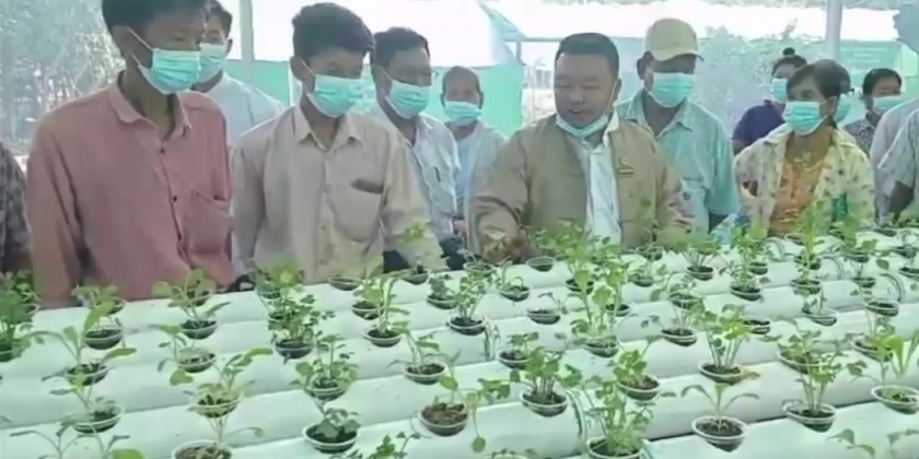 Agriculture Sector:Technology training & visit to farming in Sagaing ...