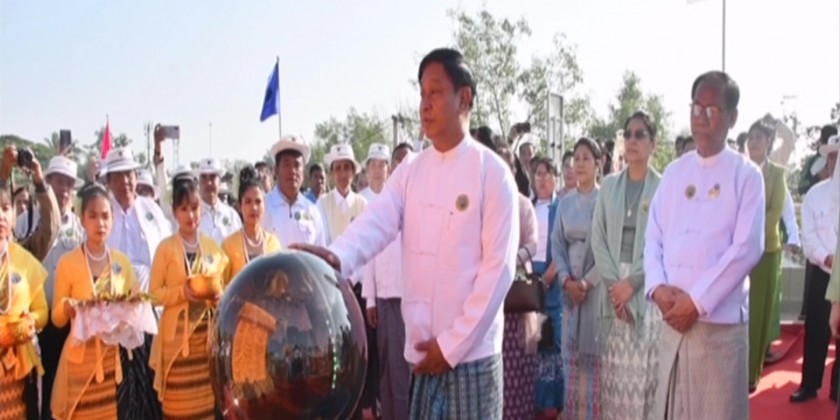 Smooth Transportation: Gwa Chaung Bridge commissioned into service ...