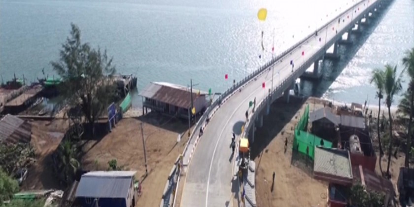 Smooth Transportation: Gwa Chaung Bridge commissioned into service ...