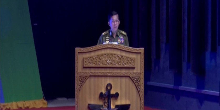 28th Anniversary MWD TV: SG attends the celebration in Nay Pyi Taw ...
