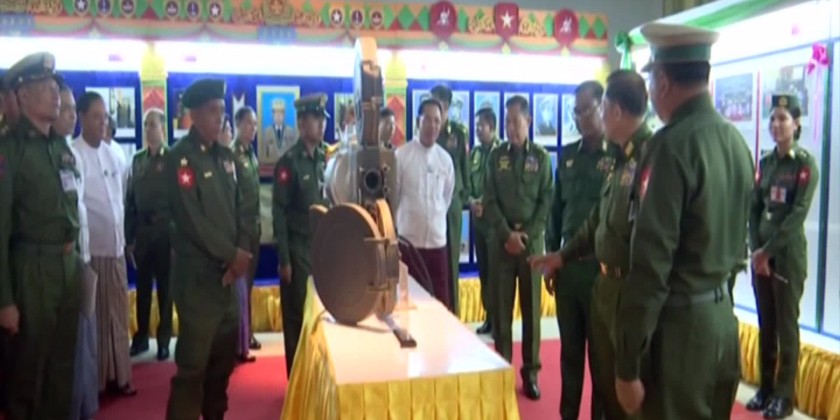 28th Anniversary MWD TV: SG attends the celebration in Nay Pyi Taw ...