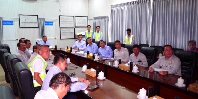 Myanmar-Korea Friendship Bridge : Construction progress Dala Bridge ...