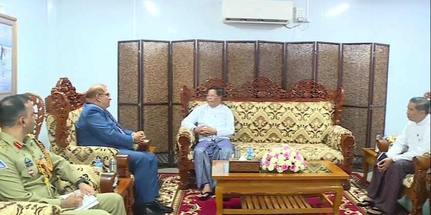 Myanmar / Pakistan: Dy Prime Minister Receives Outgoing Ambassador ...