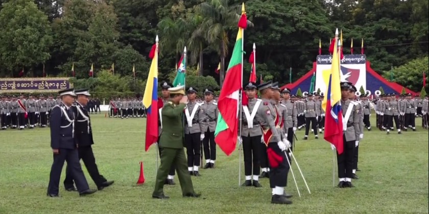 Graduation Ceremony: Deputy Police Officer Training Course | Myanmar ...