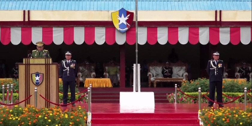 Graduation Ceremony: Deputy Police Officer Training Course | Myanmar ...