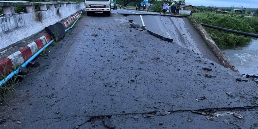 Bridge Explosion: Blast Claims 3 Lives and Injures Many | Myanmar ...