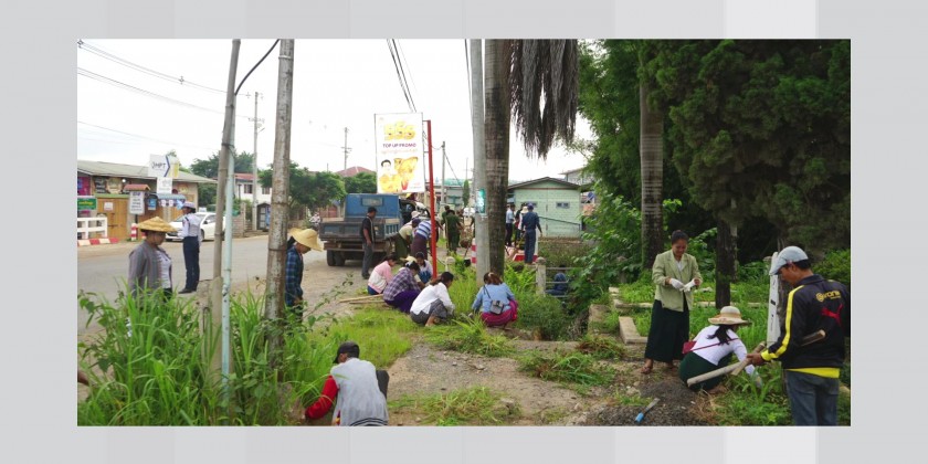 Collective Cleaning Task: Activity in Hopong Township of southern Shan ...