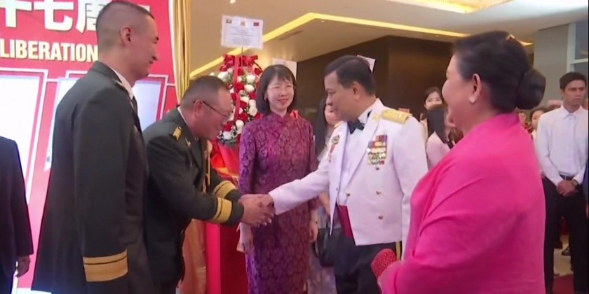 97th anniversary of PLA: CGS attended the reception marked 97th ...