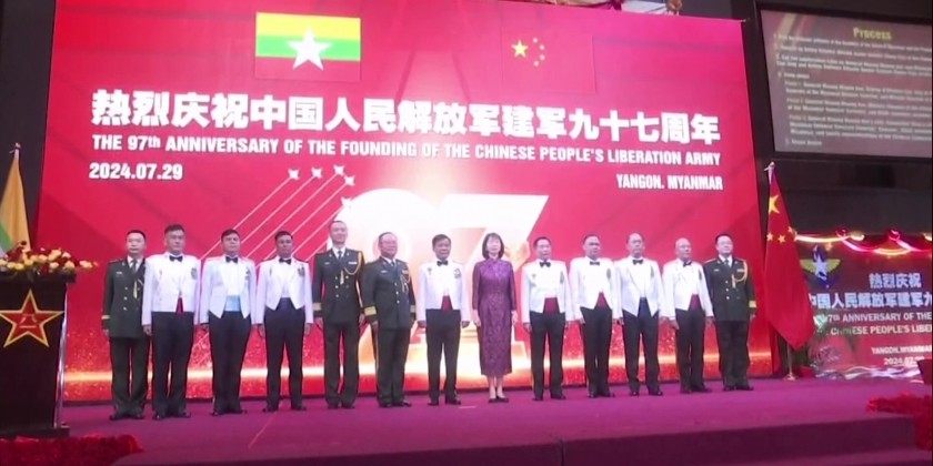 97th anniversary of PLA: CGS attended the reception marked 97th ...