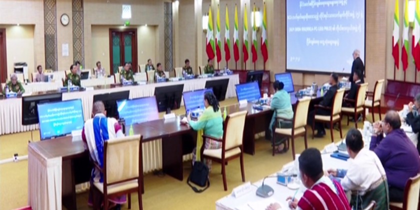 Peace Talks: Meeting with peace delegations of 5 NCA-signatory EAOs ...