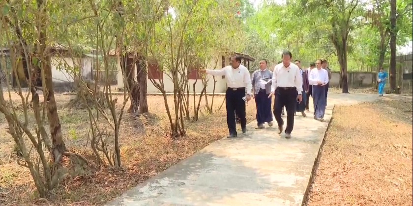 Work Undertakings: Union Minister inspects MRTV Relay Station in Yangon ...