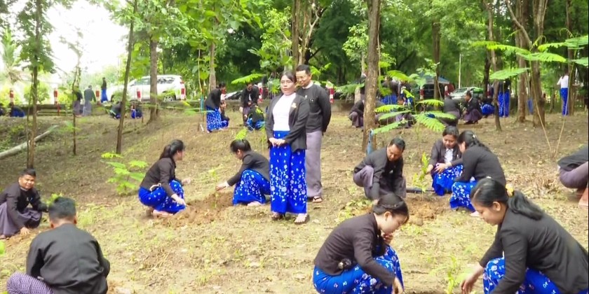 Monsoon tree planting: MoLA organized monsoon tree planting ceremony ...