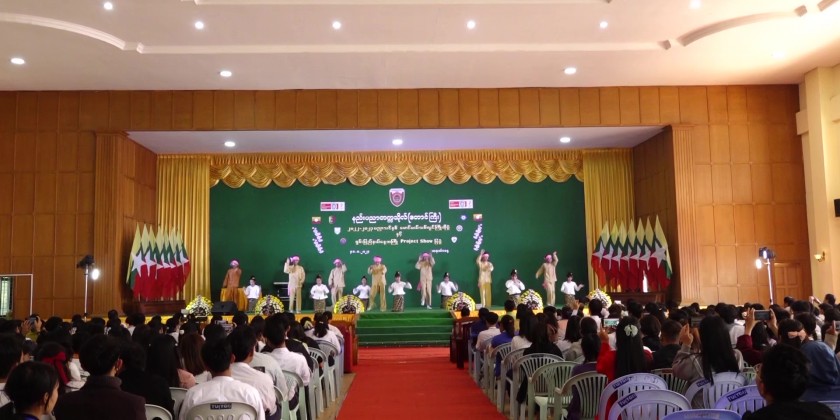 Education Sector: Fresher Welcome at Technological University (Taunggyi ...