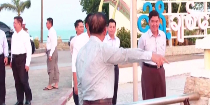 Education Sector: SAC Chairman visits Sittwe University | Myanmar ...