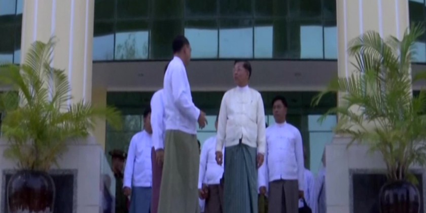 Education Sector: SAC Chairman visits Sittwe University | Myanmar ...