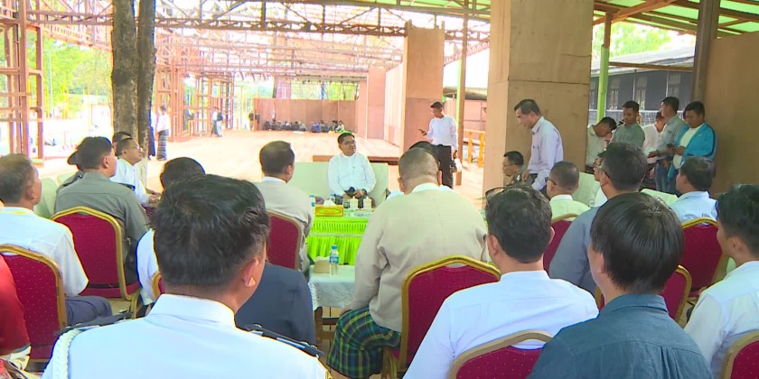 Preparations for Thingyan: Pandals, Walking Thingyan, Charity Feast in ...